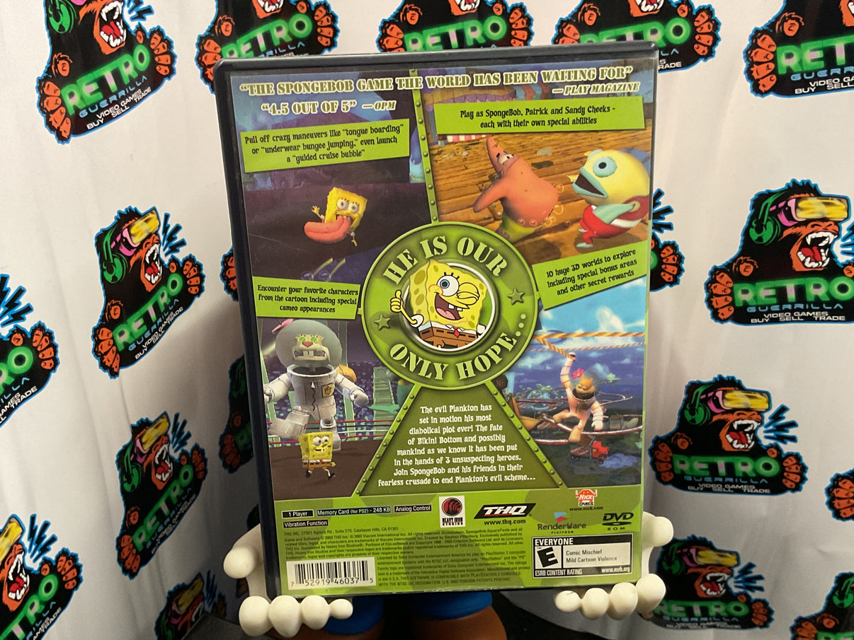 PS2 SpongeBob Battle for Bikini Bottom – Retro Guerrilla