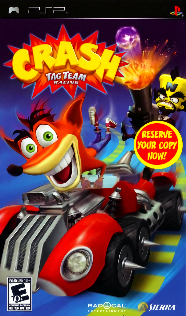 PSP Crash Tag Team Racing – Retro Guerrilla