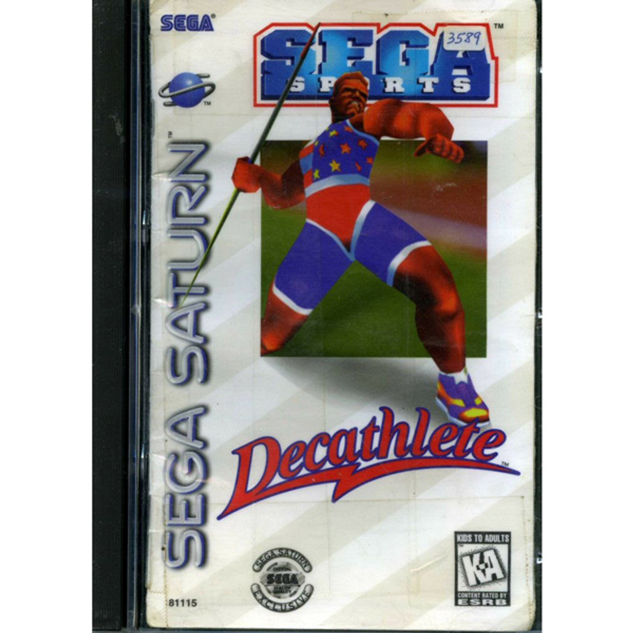 SEGA Saturn Decathlete – Retro Guerrilla
